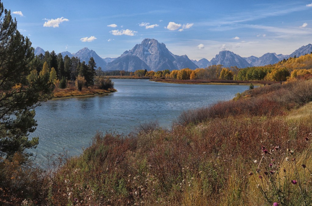 Grand Teton National Park: Oxbow Bend - National Parks With T
